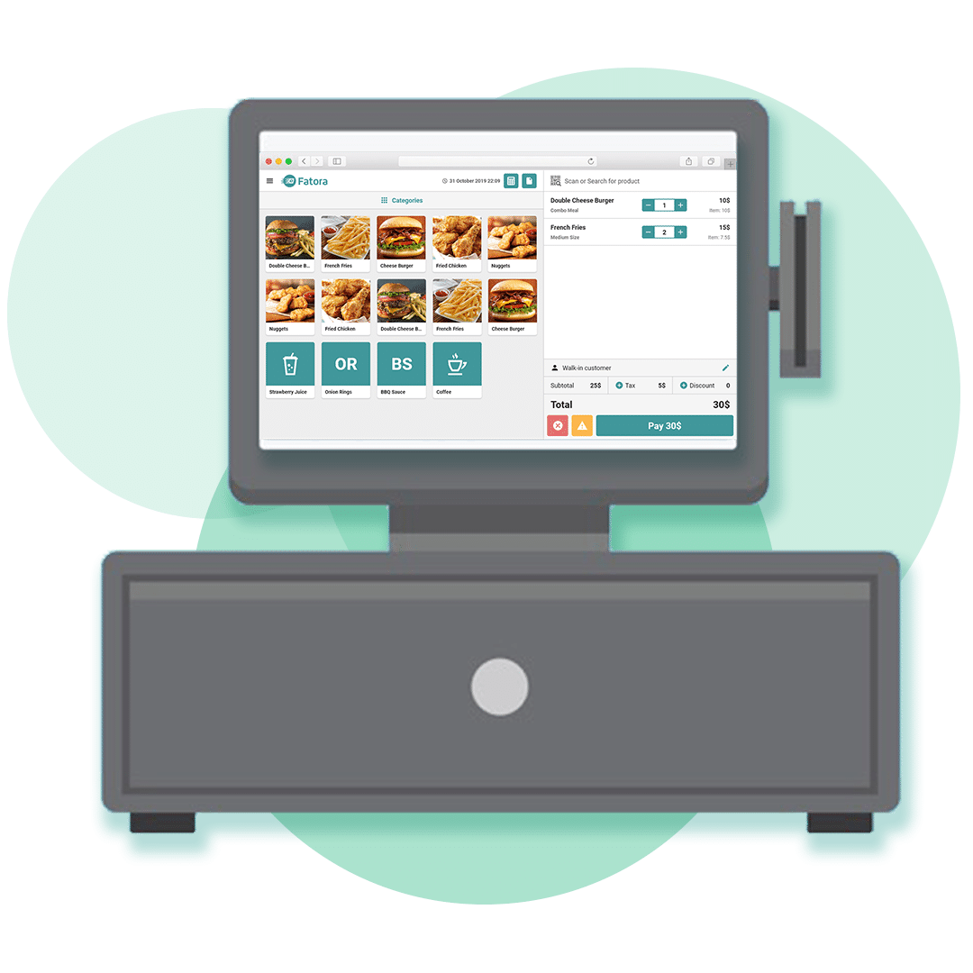 Cashier and POS | Fatora Online Payment Solutions