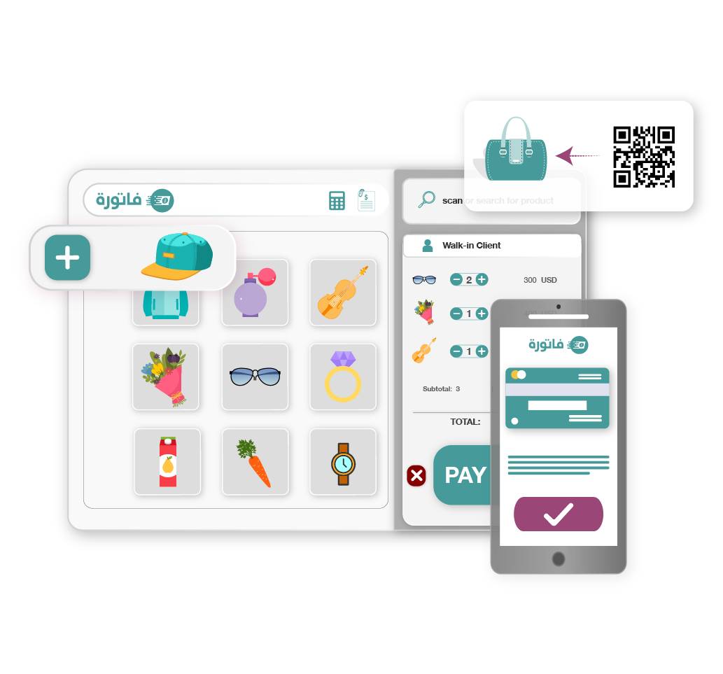 Smart Cashier & POS system - Fatora Platform